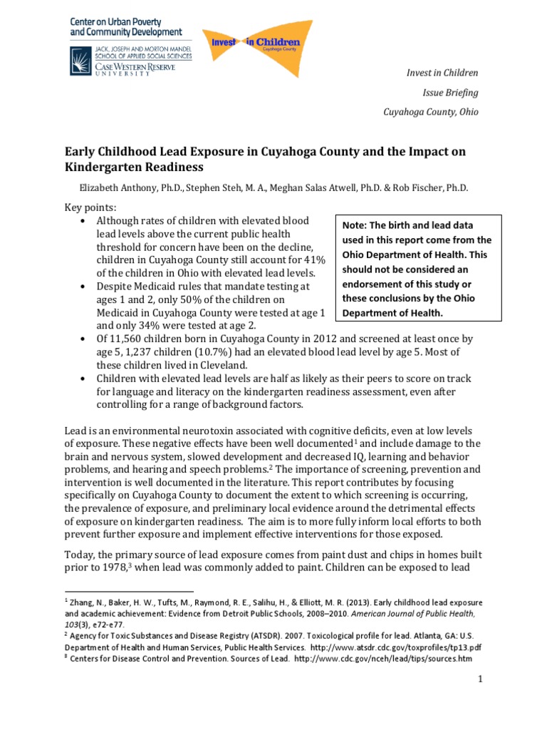 IIC Lead Report | PDF | Preventive Healthcare | Medical Specialties