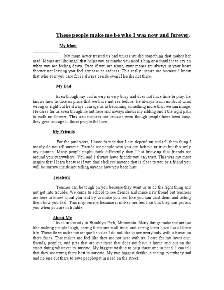 History of Me | PDF