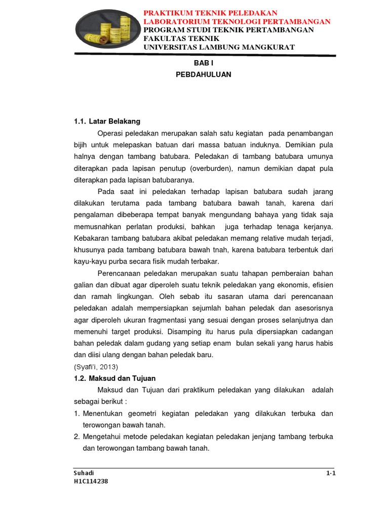 Bench Blasting | PDF | Teknologi & Rekayasa