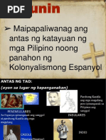 Impluwensya NG Mga Espanyol Sa Kultura NG Mga Sinaunang Pilipino | PDF