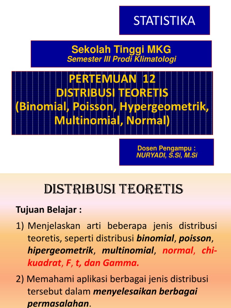 26++ Contoh Soal Statistik Distribusi Poisson - Contoh Soal Terbaru