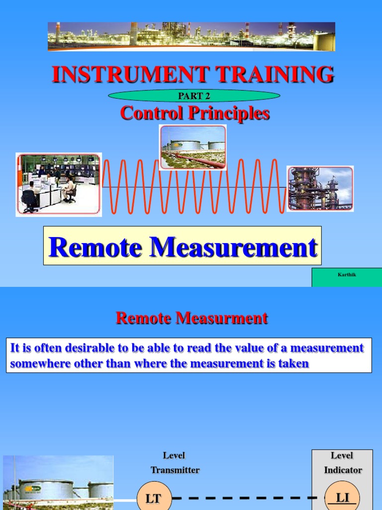 Instrument Training Course Part - 2 | PDF | Control System | Valve