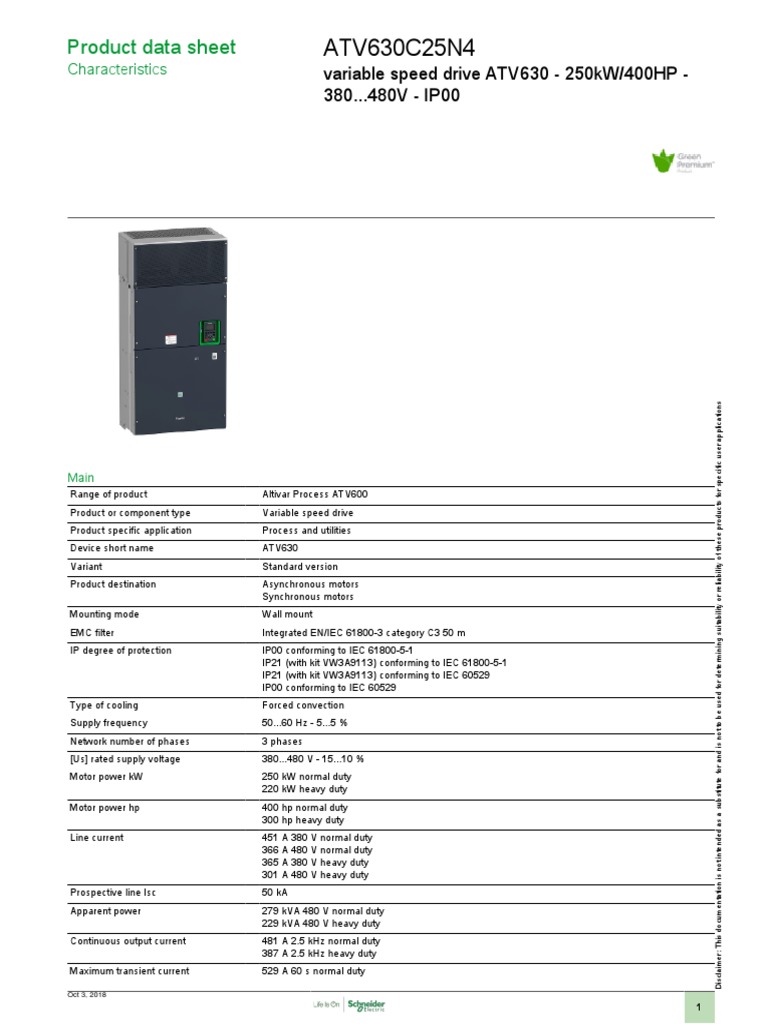 Altivar Process ATV600 - ATV630C25N4 | PDF | Relay | Programmable Logic ...