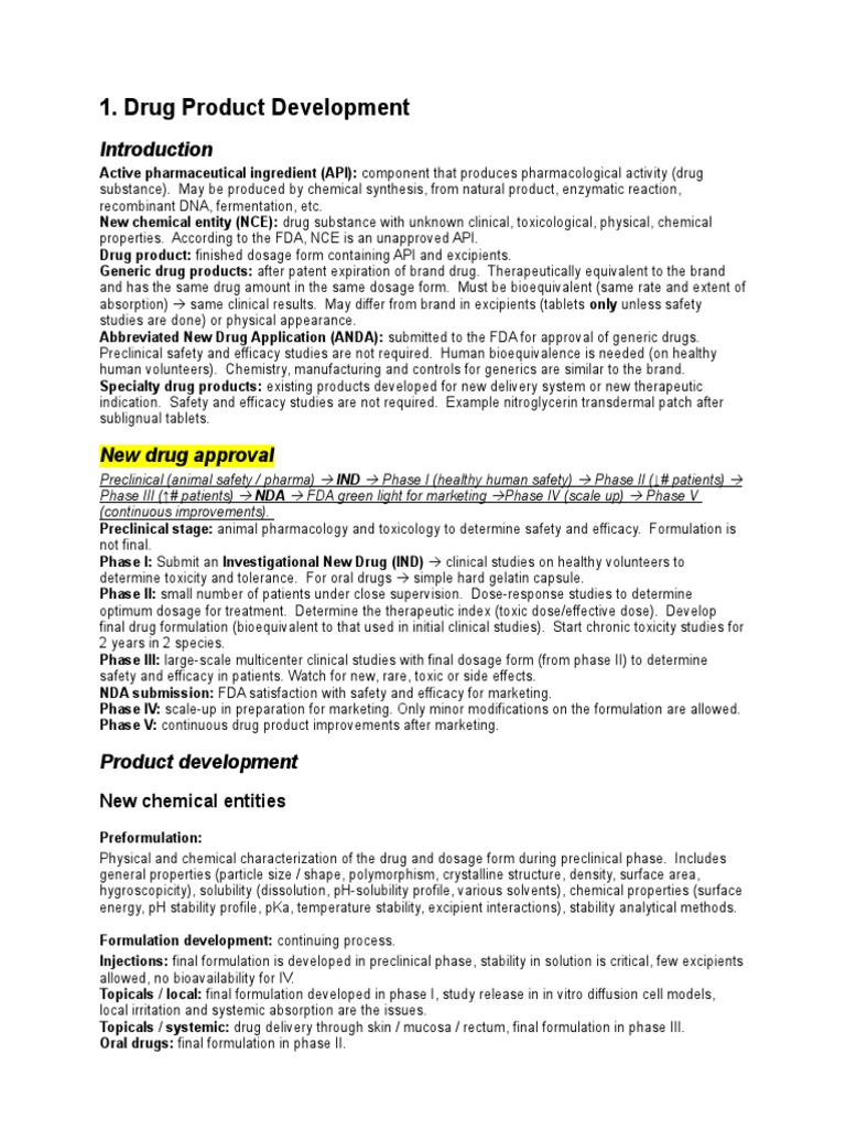 Comprehensive Pharmacy Review Summary | Download Free PDF ...