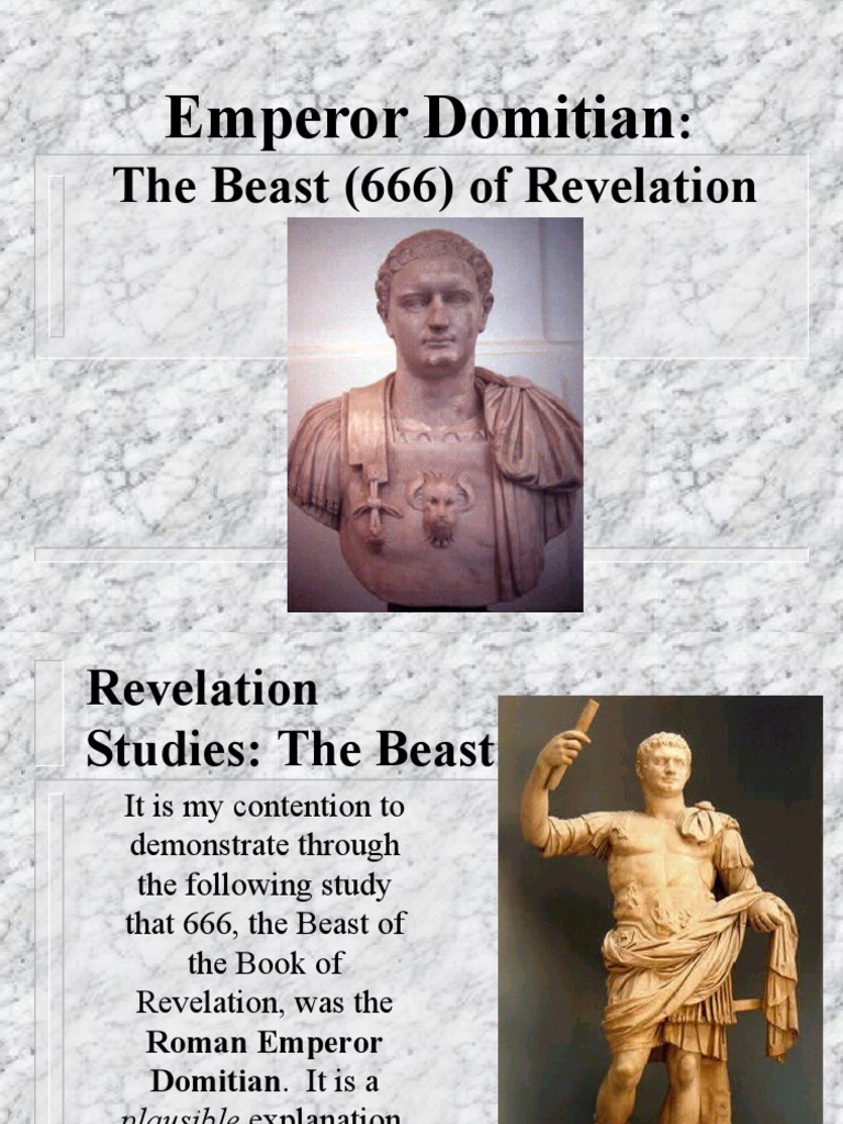 Emperor Domitian | The Beast (Revelation) | Book Of Daniel