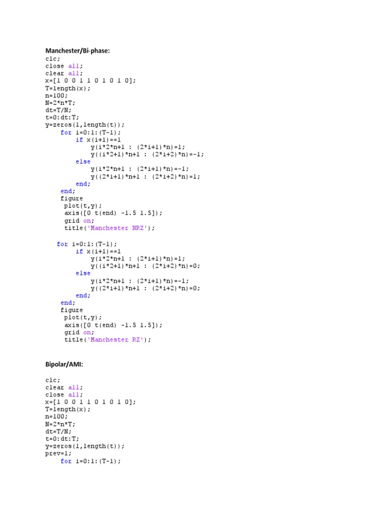 Manchester/Bi-phase:: All All | PDF