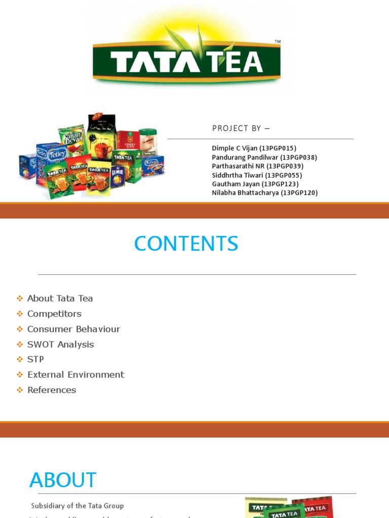 Swot Analysis | PDF | Tea | Brand