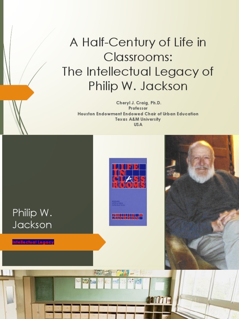 Philip Jackson Keynote Address | PDF | John Dewey | Behaviorism