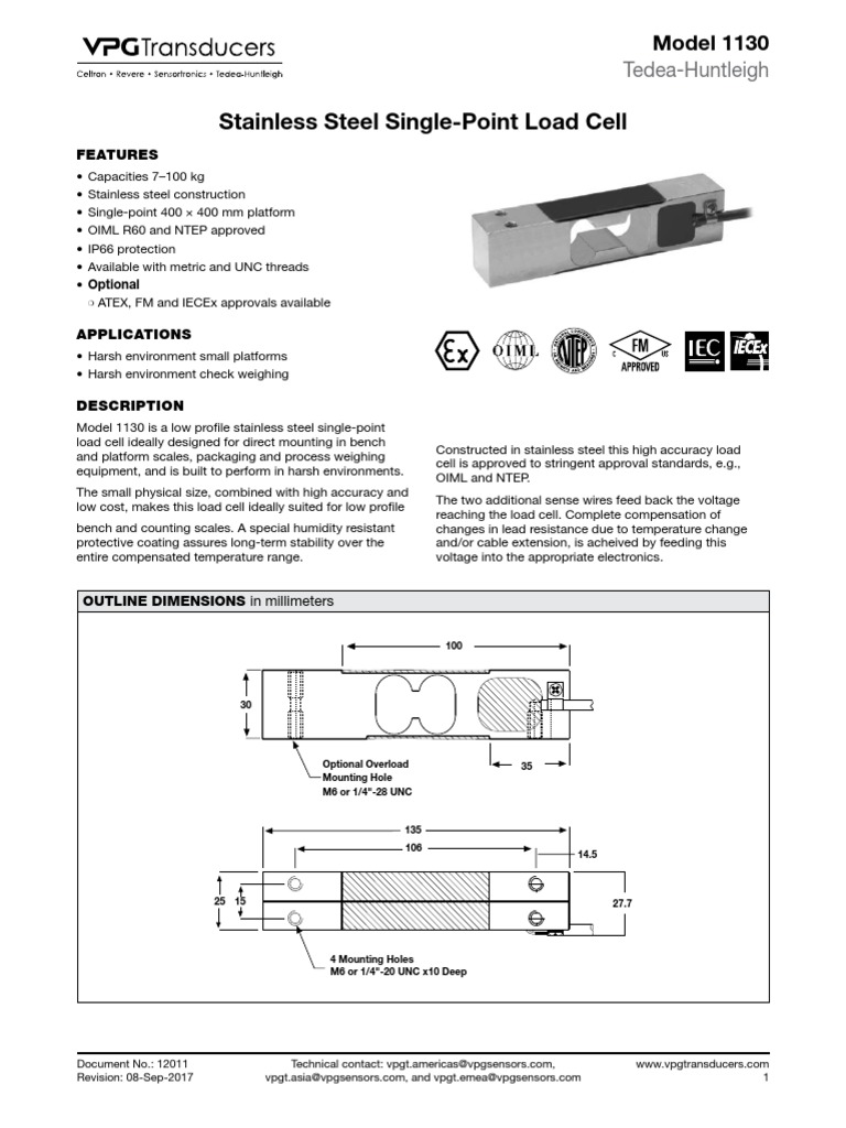 Load Cell | PDF | Disclaimer | Contractual Term