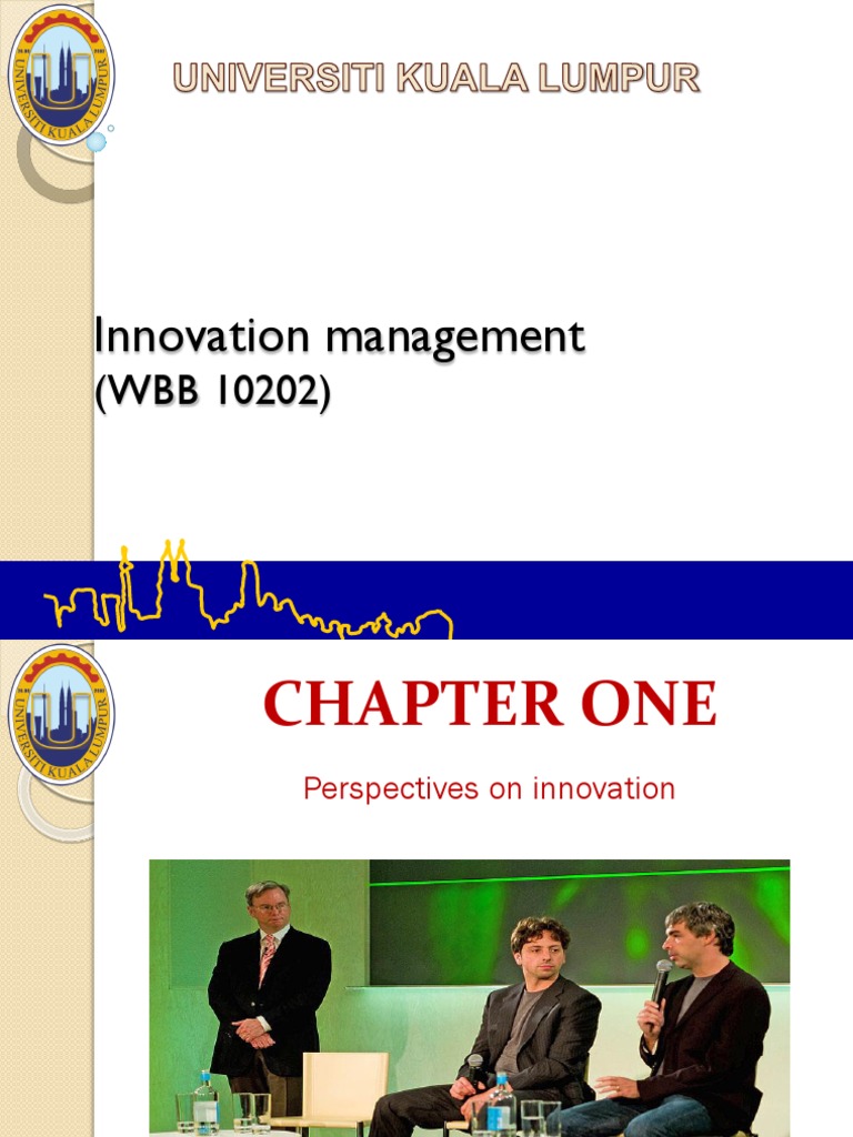 Chapter 1 - Innovation Management | PDF | Invention | Innovation