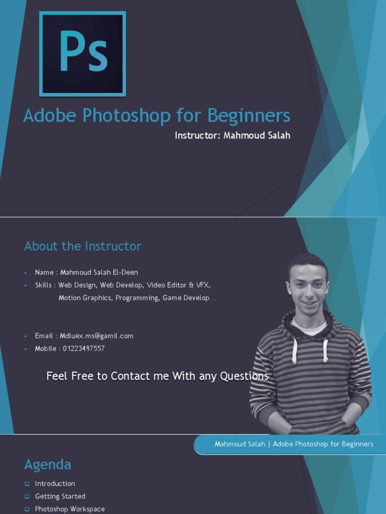 Adobe Photoshop For Beginners | PDF
