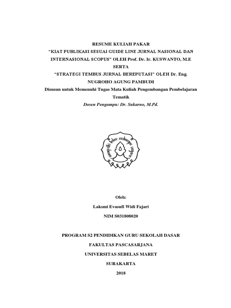 Resume Kuliah Pakar | PDF