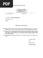 Bentuk-Bentuk Surat: 1. Full Block Style Atau Bentuk Lurus Penuh | PDF