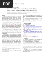 EPA Method 524.2 for Water Analysis | PDF | Gas Chromatography | Mass ...