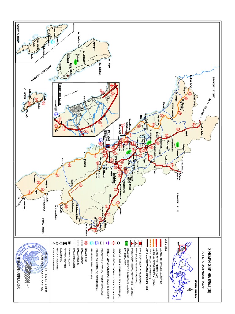 Peta Provinsi Sumatera Barat PDF | PDF
