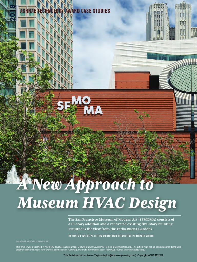 ASHRAE Journal - A New Approach To Museum HVAC Design | PDF | Hvac ...