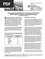 DGPS Survey | PDF | Global Positioning System | Surveying