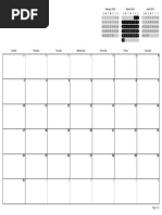 Year at A Glance Planning Form | PDF
