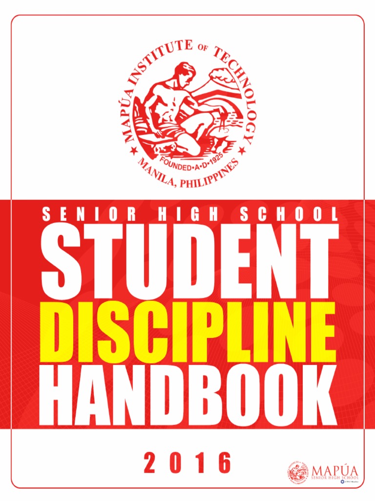 Mapúa SHS Student Discipline Handbook | PDF | Crime & Violence | Crime Thriller