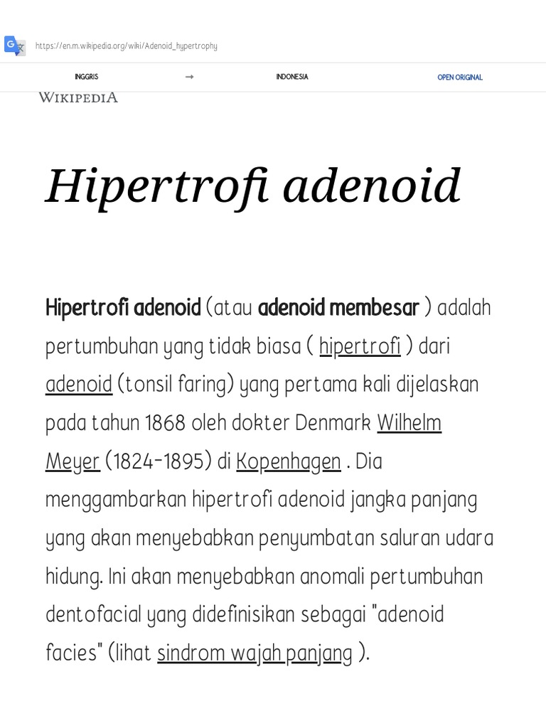 LP Hipertrofi Tonsil | PDF