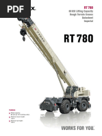 Grove RT880E Lifting Charts | PDF | Crane (Machine)