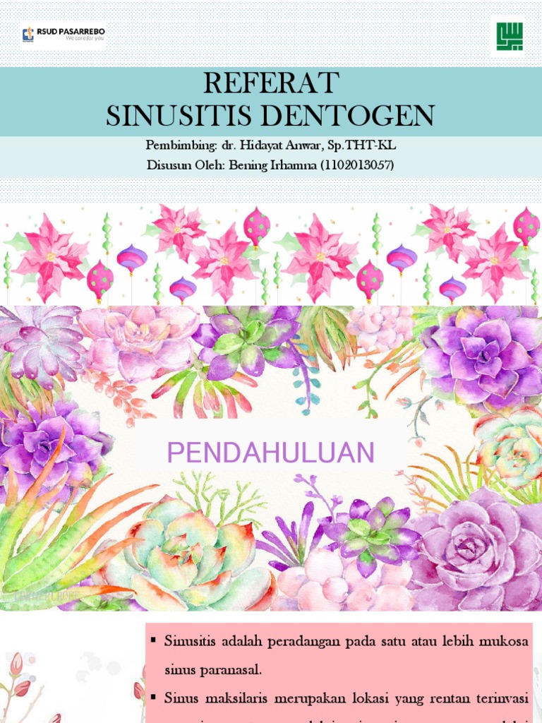 Sinusitis Dentogen | PDF