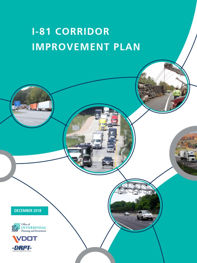 I-81 Corridor Improvement Plan Report | PDF | Truck | Transport