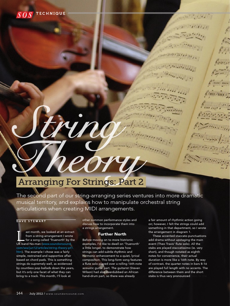 String Theory Pt2 Pdf Pdf Violin Cello
