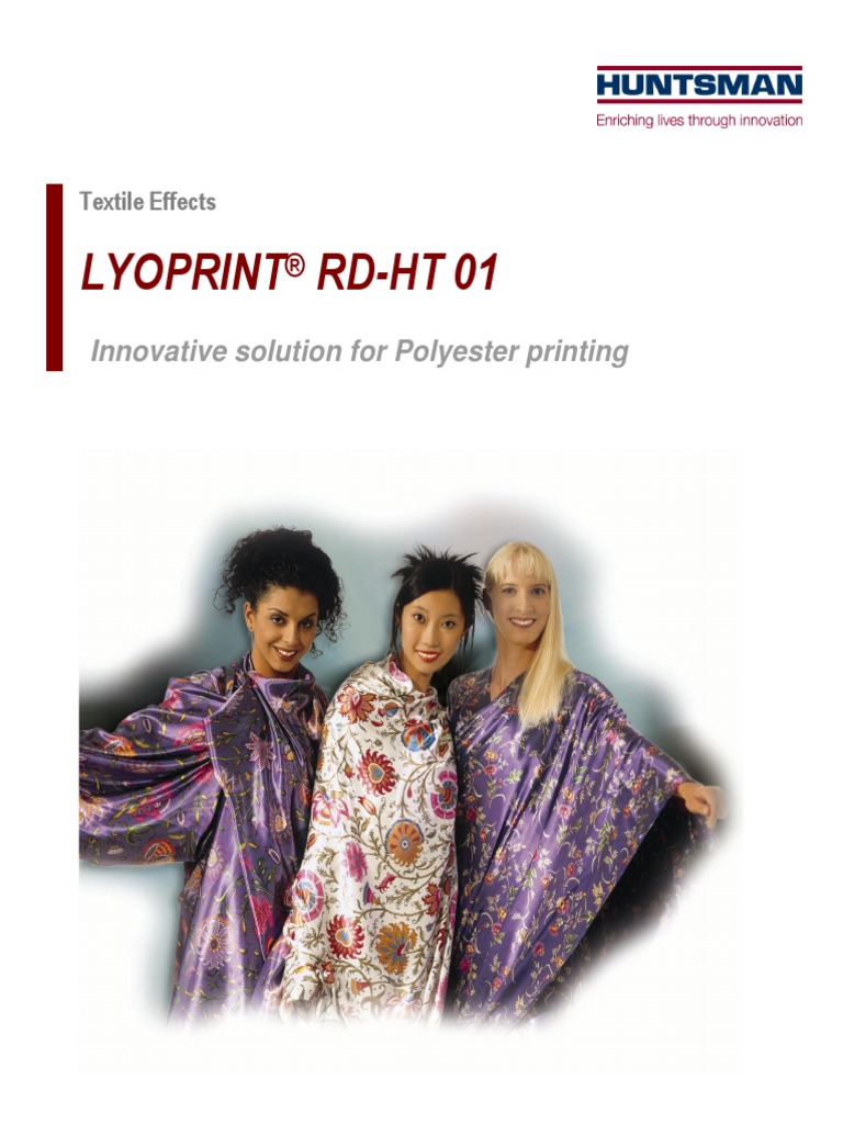 Lyoprint RD-HT For Pes | PDF | Materials | Nature