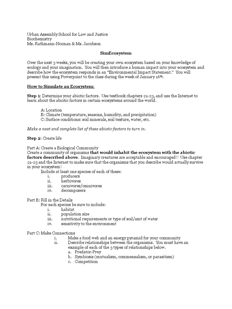 Ecosystem | PDF | Ozone Depletion | Ph