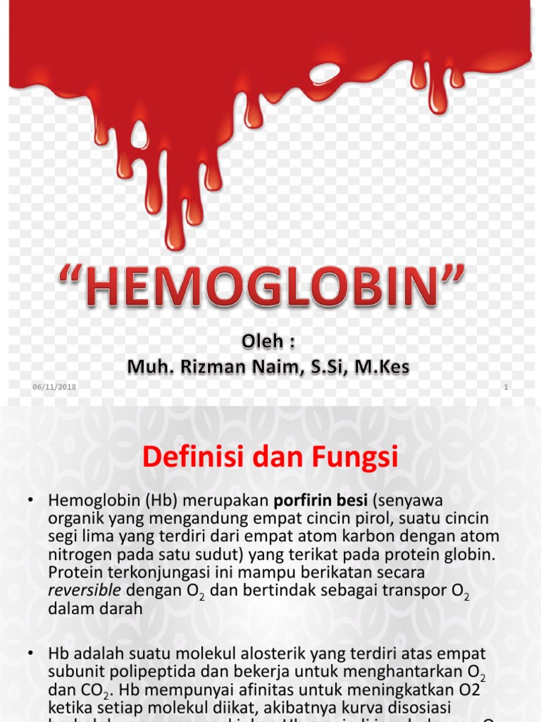 Hemoglobin PDF | PDF | Kesehatan Holistik | Sains & Matematika