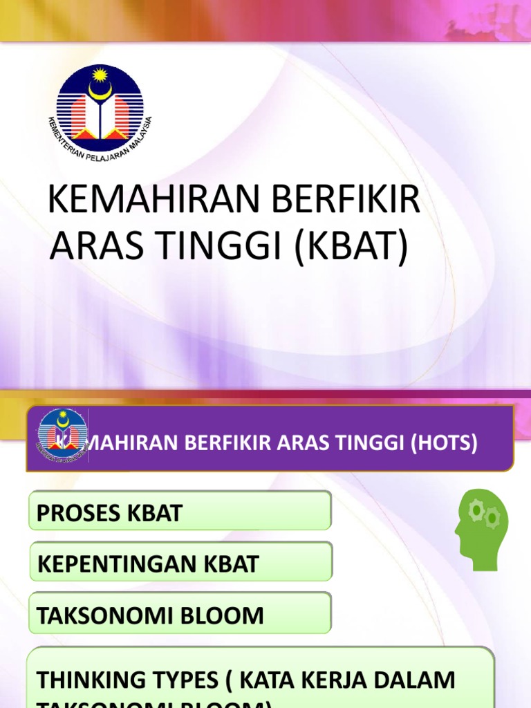 Kbat | PDF | Karier & Perkembangan | Komputer