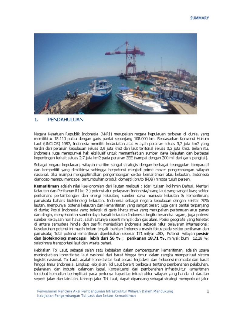 Rencana Aksi MAritim Eksum | PDF