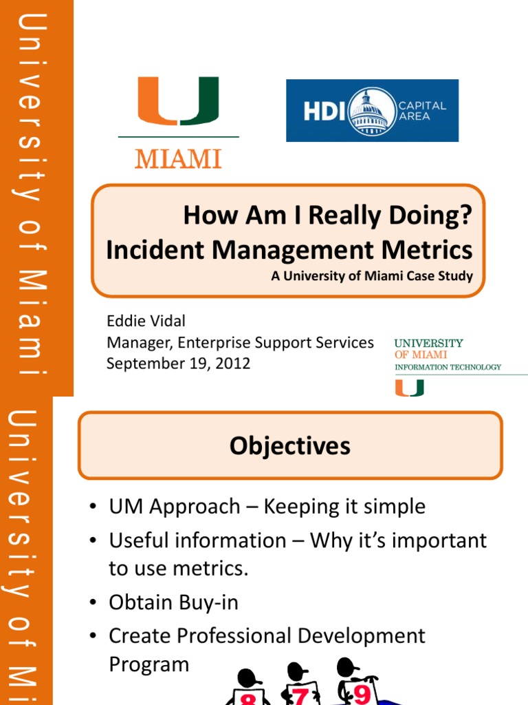 Incident Management Metrics | PDF | Goal | Business