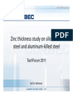 Zinc Coating Thickness Conversion Guide | PDF