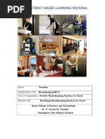 Housekeeping Training Topics | PDF | Housekeeping