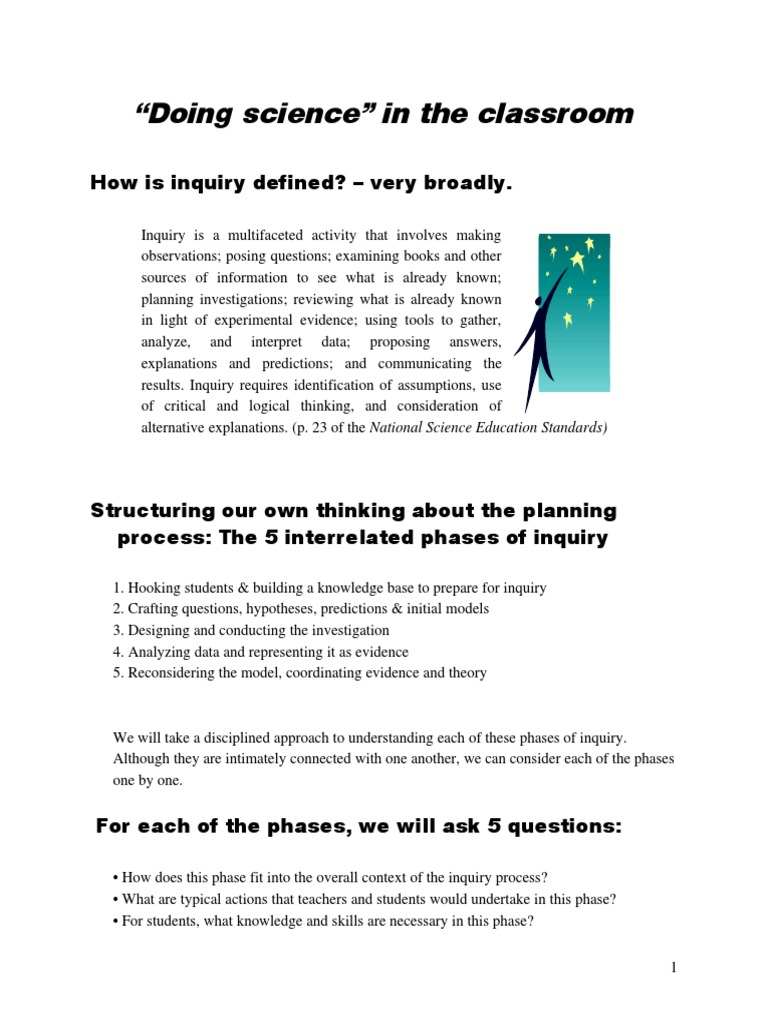 Phases of Scientific Inquiry in Education | PDF | Scientific Method ...