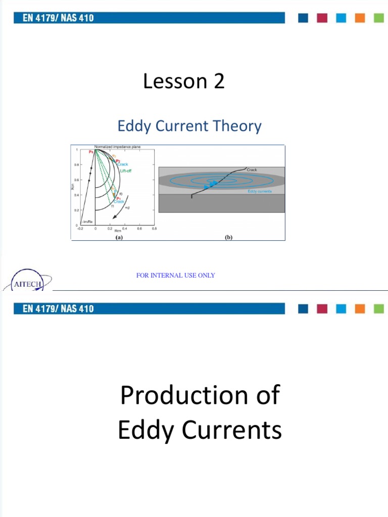 Lesson 2 - Eddy Current Theory | PDF | Electric Current | Inductor