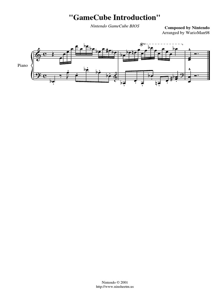 Nintendo GameCube BIOS - Intro PDF | PDF