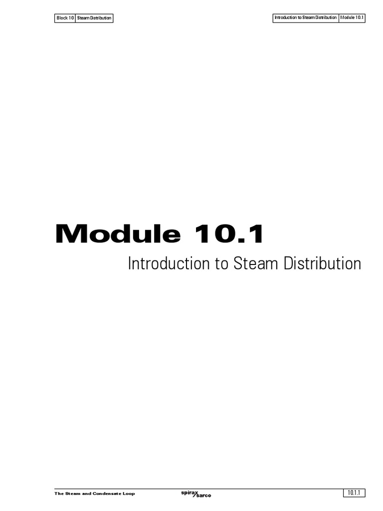 Introduction To Steam Distribution | PDF | Steam | Cogeneration