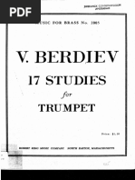 Clarke Technical Studies for Trumpet | PDF