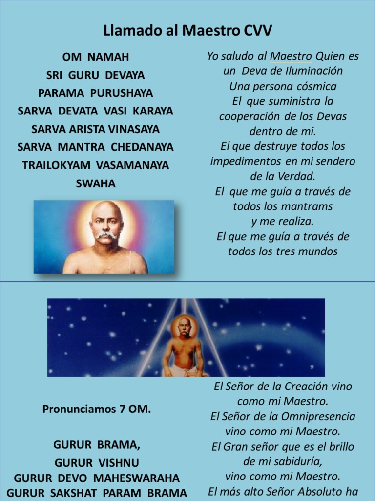 Saludo al Maestro CVV | PDF | Religión y creencia