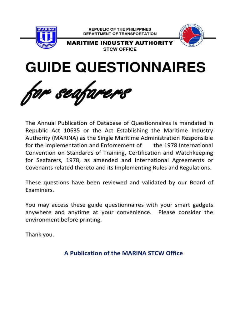 OIC Engine Watch Guide for Seafarers | PDF | Internal Combustion Engine ...
