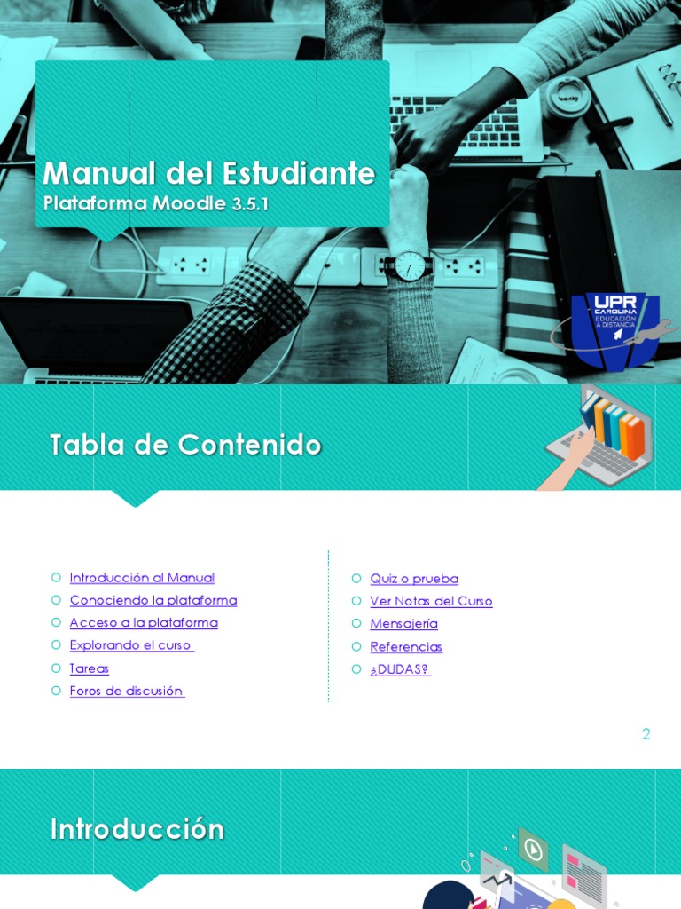 Manual de Estudiante Moodle 3.5.1 | PDF | Moodle | Foro de Internet