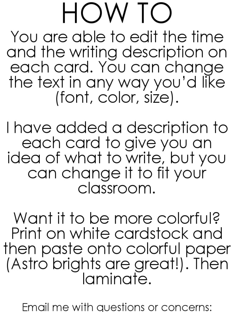 Editable FREE Visual Classroom Schedule Primary School | PDF