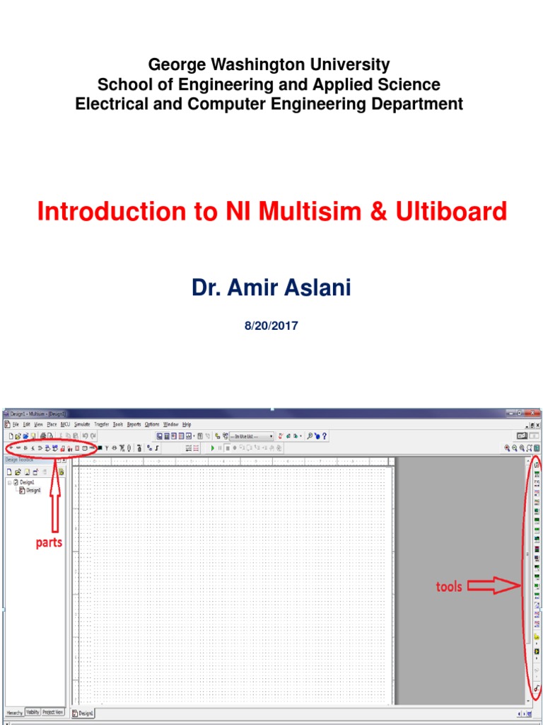 Introduction to Designing and Simulating a Low Pass Filter Circuit and Creating a Printed ...