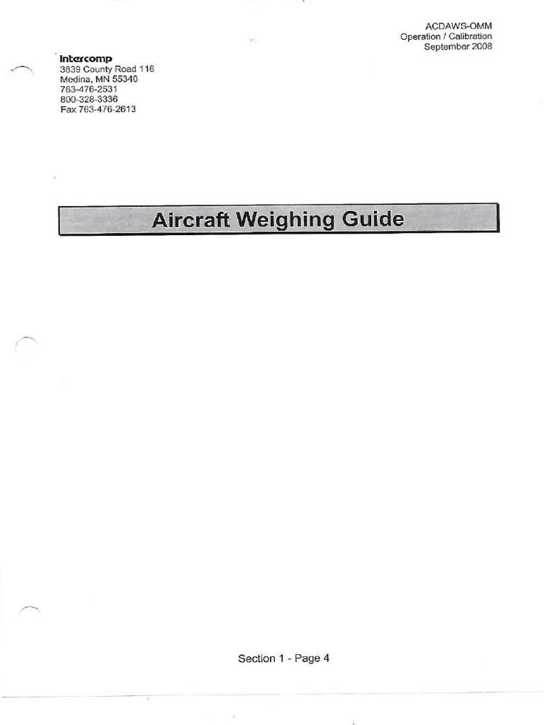 Intercomp Manual | PDF