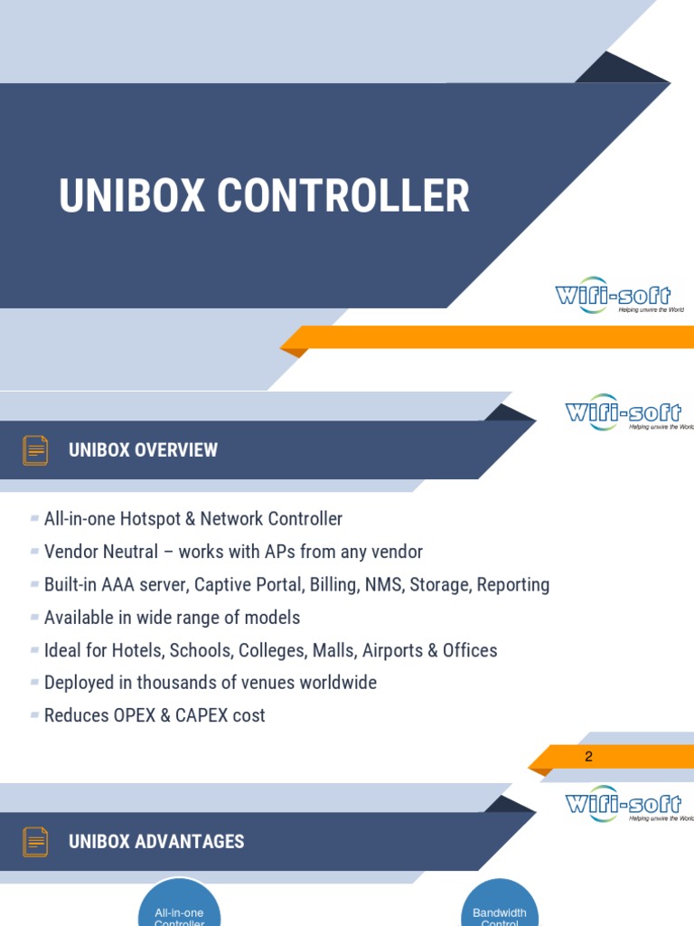 UniBox Presentation | PDF | Radius | Computer Network