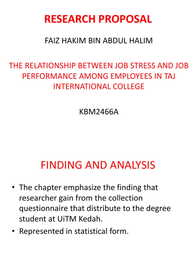 Example of UITM Research Method Slide | PDF | Estimation Theory ...