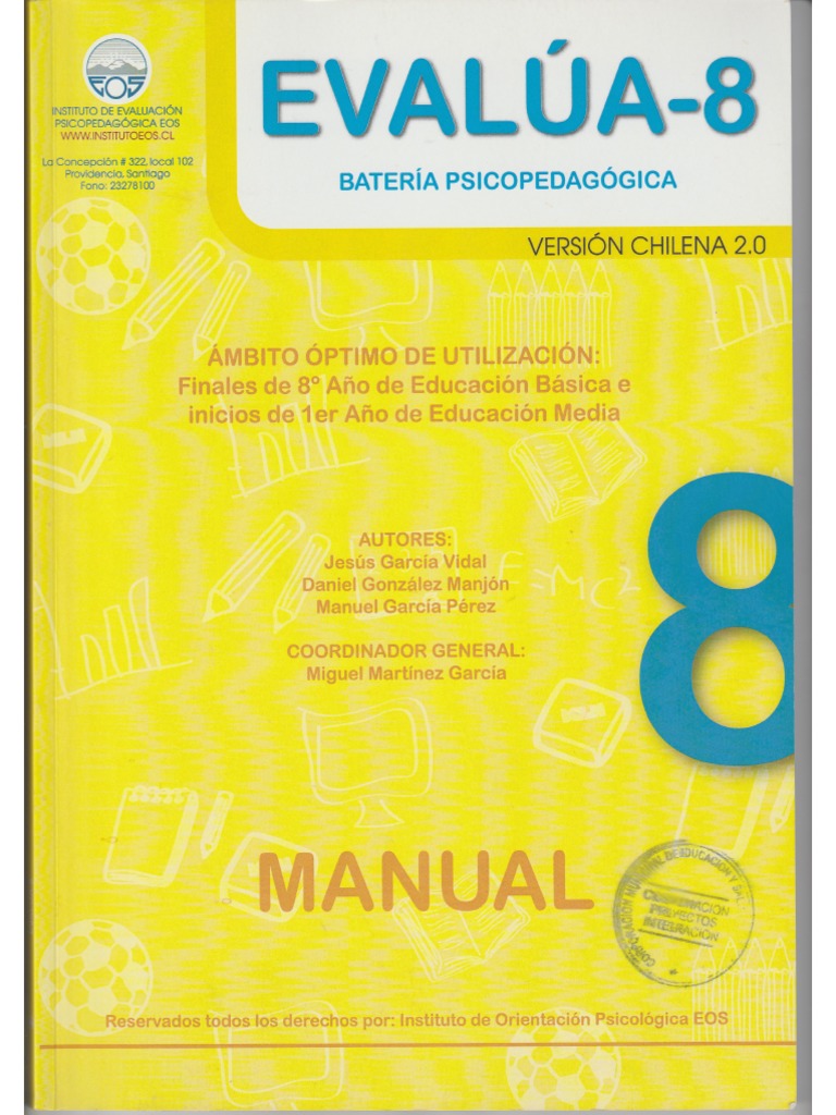 Manual 2.0 Chile Evalua - 8 PDF | PDF